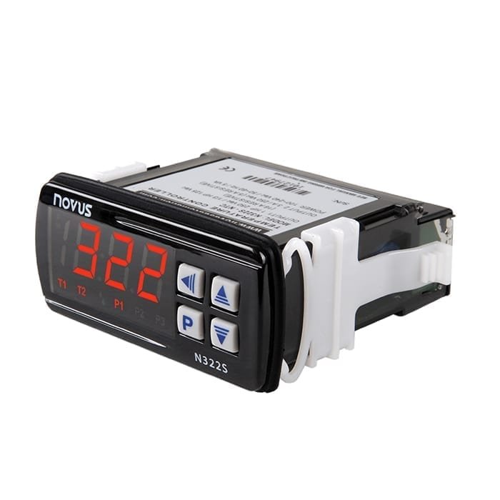 Novus N322 Electronic Thermostat PT100 240V Relay Relay