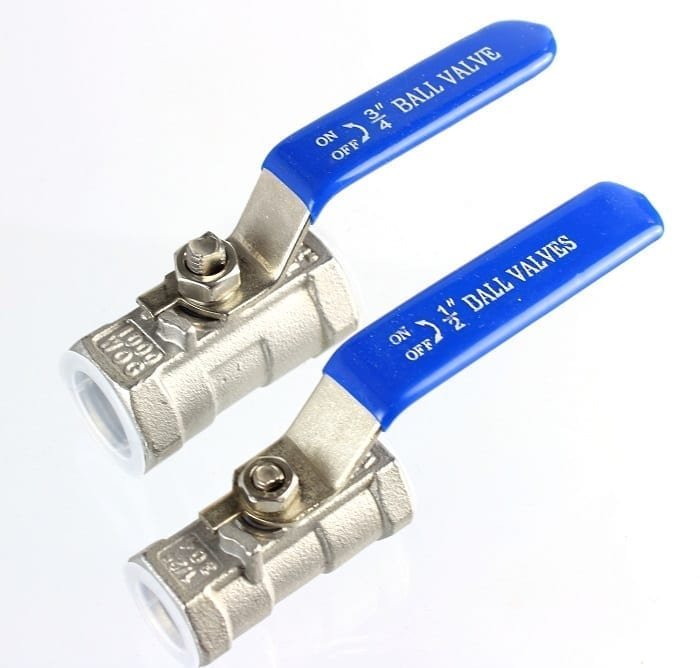 1/2" stainless Ball Valve | UNDER CONTROL INSTRUMENTS LTD