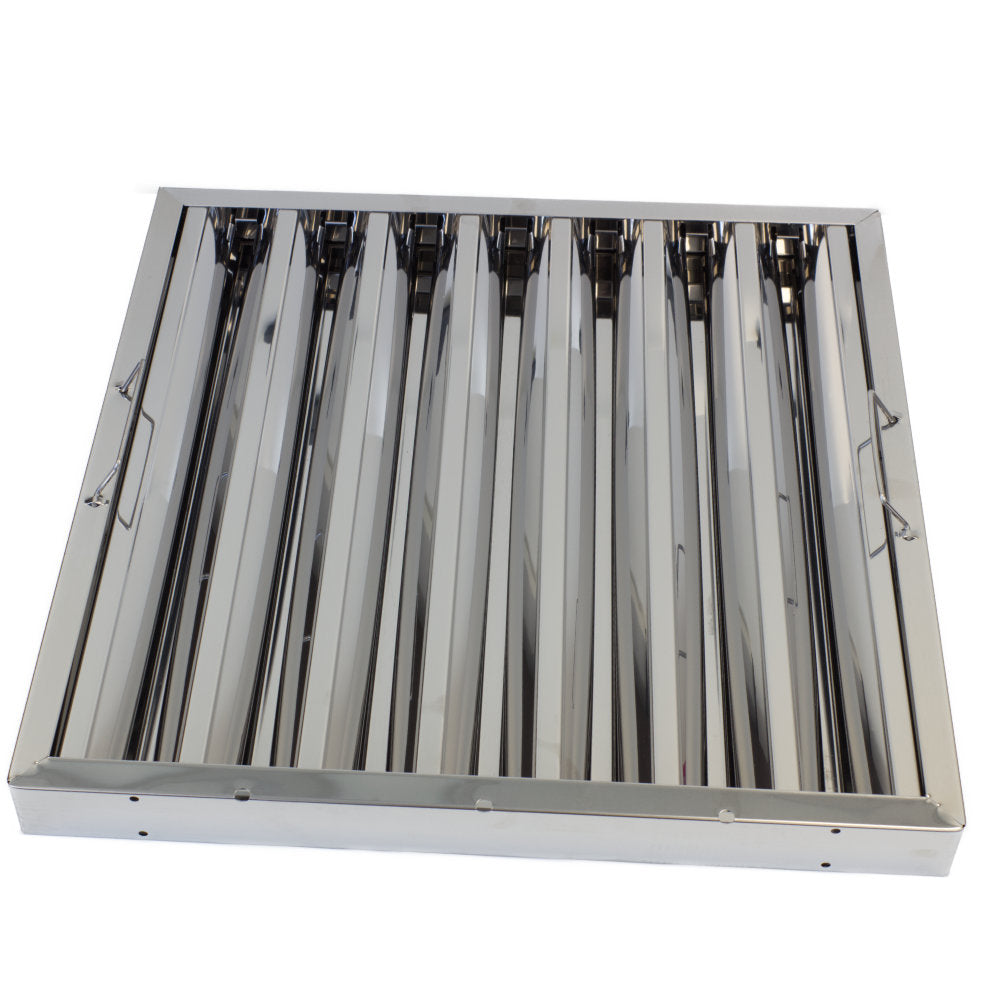Commercial Grease Baffle Filter 395x495x48mm | Stainless Steel | Under ...