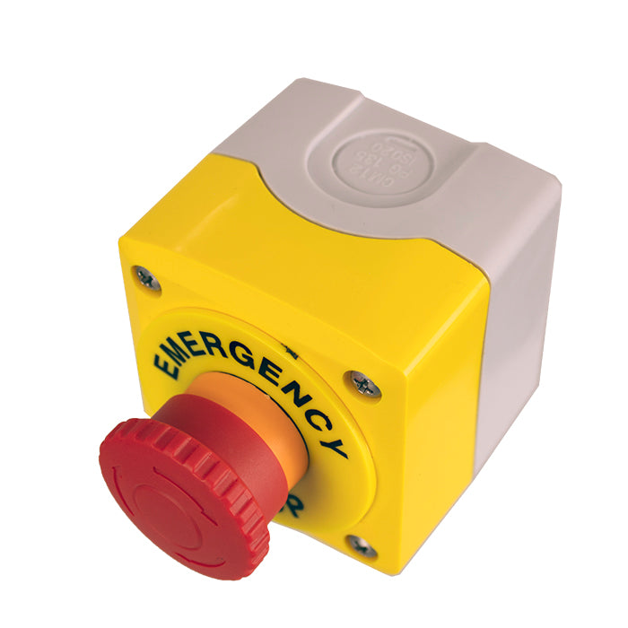 Mushroom Emergency Stop Button | UNDER CONTROL INSTRUMENTS LTD