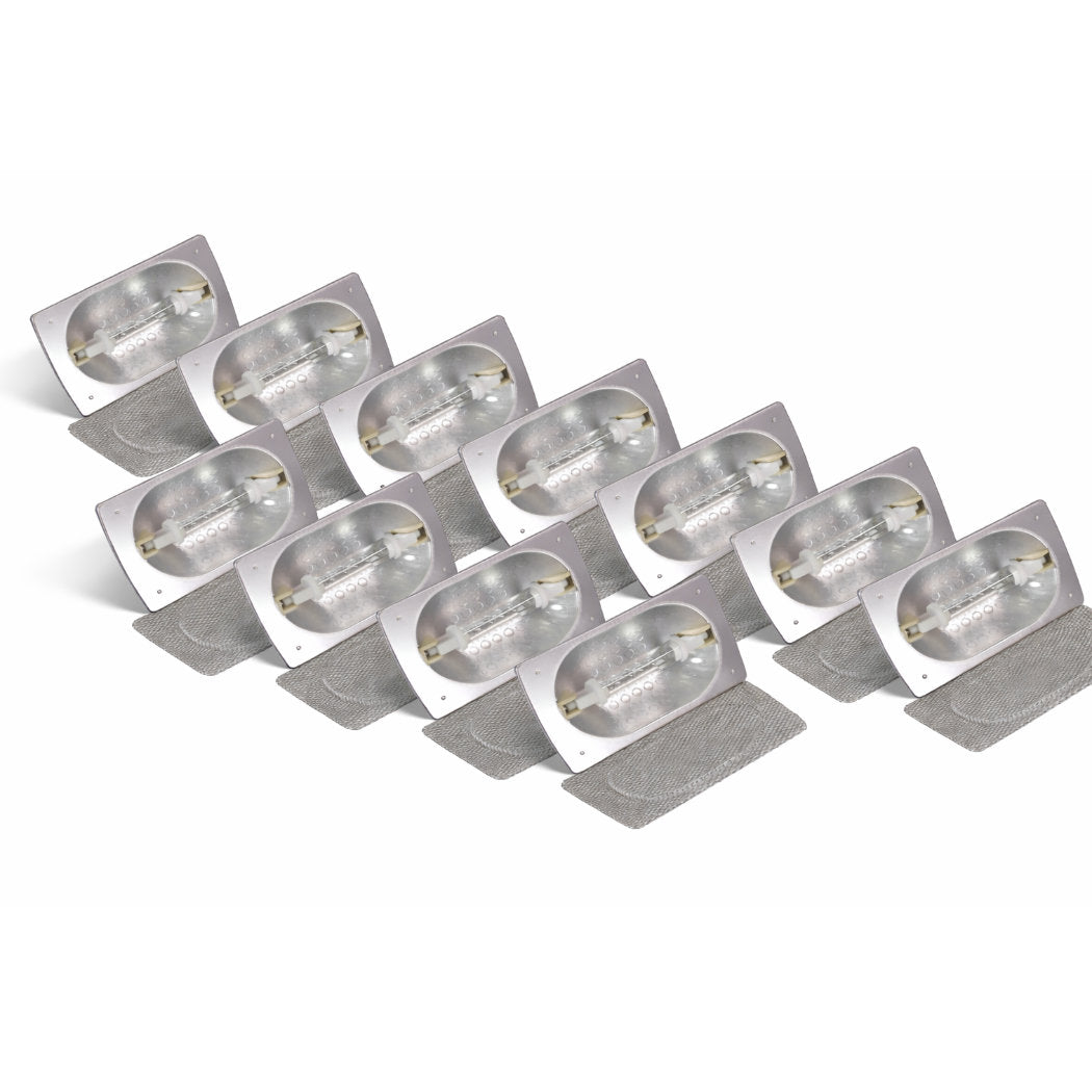 Catering Heat Lamp Kit 300W R7s 118mm | Lamp, Holder, Reflector & Guard