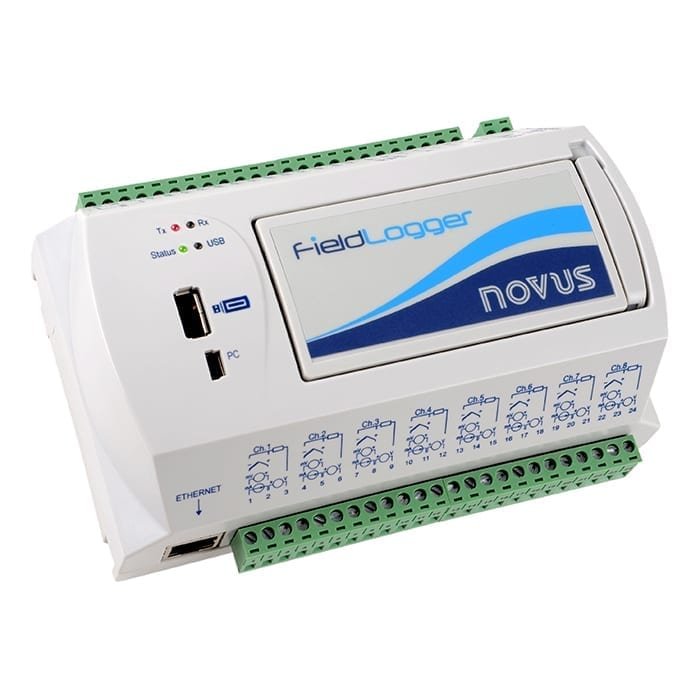 Data Logger 24V USB, 512K Logs RS485 FieldLogger - Industrial ...