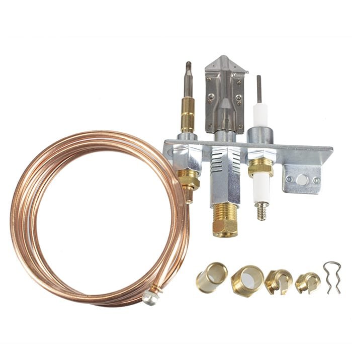 Falcon Natural Gas Pilot Assembly 3 Way Flame Pilot Burner C/W ...