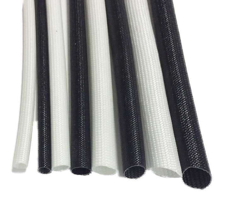 8mm Fibreglass Sleeving | Silicone Coated | High Temperature 450°C – 1 ...