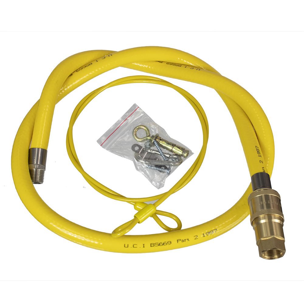 Buy Caterhose 1/2" x 1.25m Commercial Gas Hose | BS 669/2 Approved