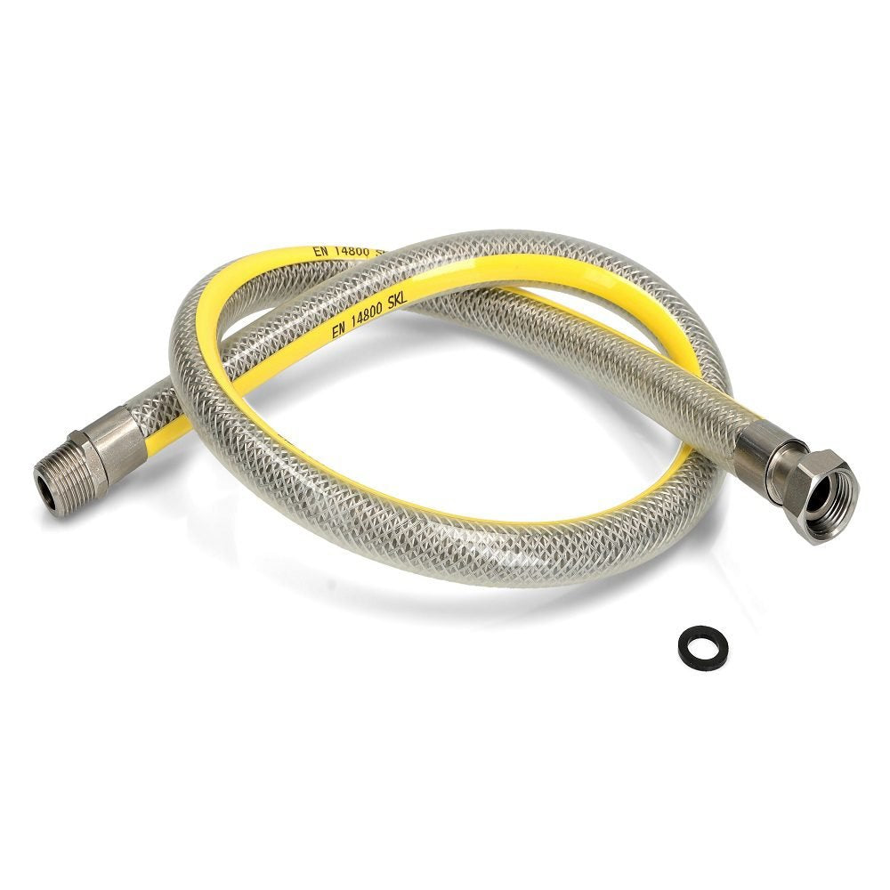 Domestic Flexible Gas Hose 1/2" 1.25m Male/Female ends | UNDER ...