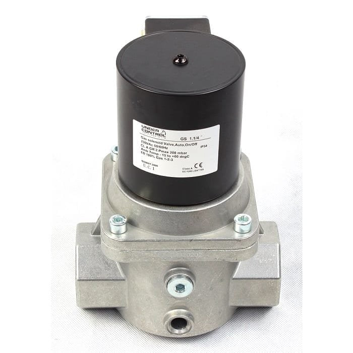 1.1/4" Gas Solenoid Valve | UNDER CONTROL INSTRUMENTS LTD